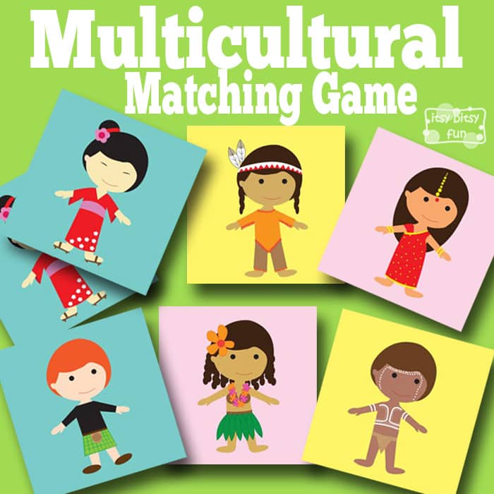Multicultural Printable Itsy Bitsy Fun Multicultural Printable Itsy Bitsy Fun