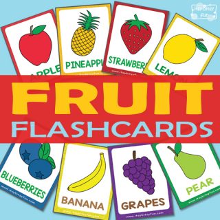 Fruit Flashcards - Itsy Bitsy Fun