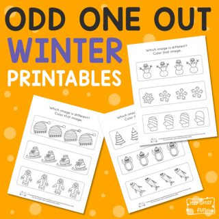 Winter Odd One Out Worksheet - Itsy Bitsy Fun