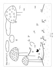 Fall Dot to Dot Skip Counting Worksheets - by 2s, 5s and by 10s - Itsy ...