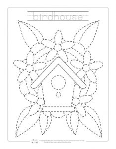 Spring Tracing Worksheets - Itsy Bitsy Fun