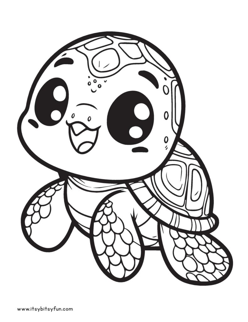 Turtle Images For Coloring Amazing Turtle Coloring Book Children