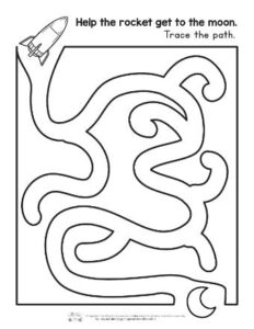 Easy Printable Mazes for Preschool - Itsy Bitsy Fun