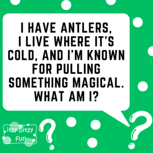 Reindeer Riddles for Kids - Itsy Bitsy Fun
