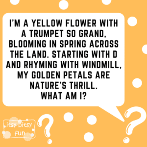 25+ Daffodil Jokes and Riddles for Kids - Itsy Bitsy Fun