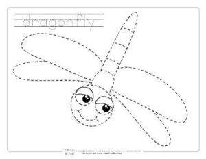 Bugs Tracing Worksheets - Prewriting Practice - Itsy Bitsy Fun