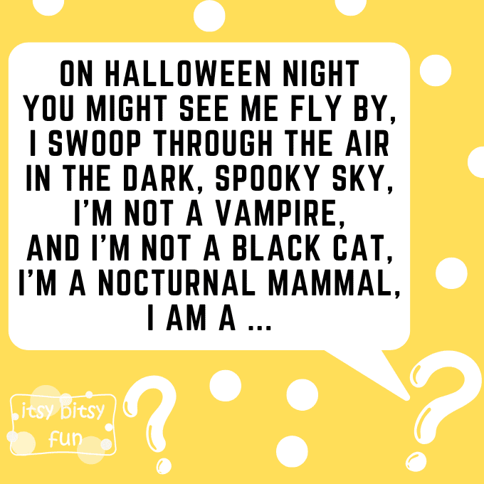 Bat Riddles for Kids - Itsy Bitsy Fun