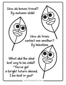 Fall Leaves Coloring Pages - Itsy Bitsy Fun