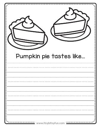 Fall Writing Prompts for Kindergarten and Grade 1 - Itsy Bitsy Fun