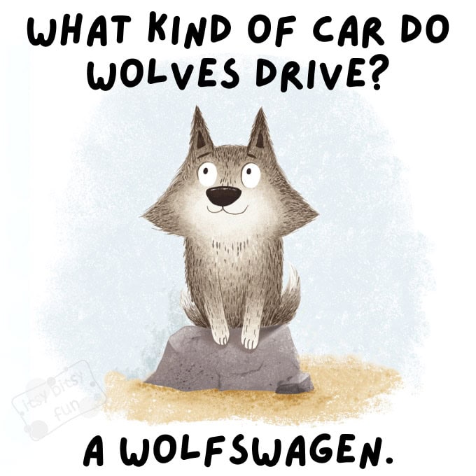 25+ Wolf Puns and Jokes for Kids - Itsy Bitsy Fun