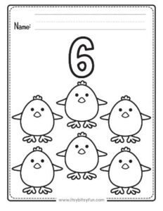 Easter Count and Color Worksheets - Itsy Bitsy Fun