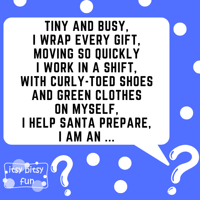 Christmas Riddles for Kids - Itsy Bitsy Fun