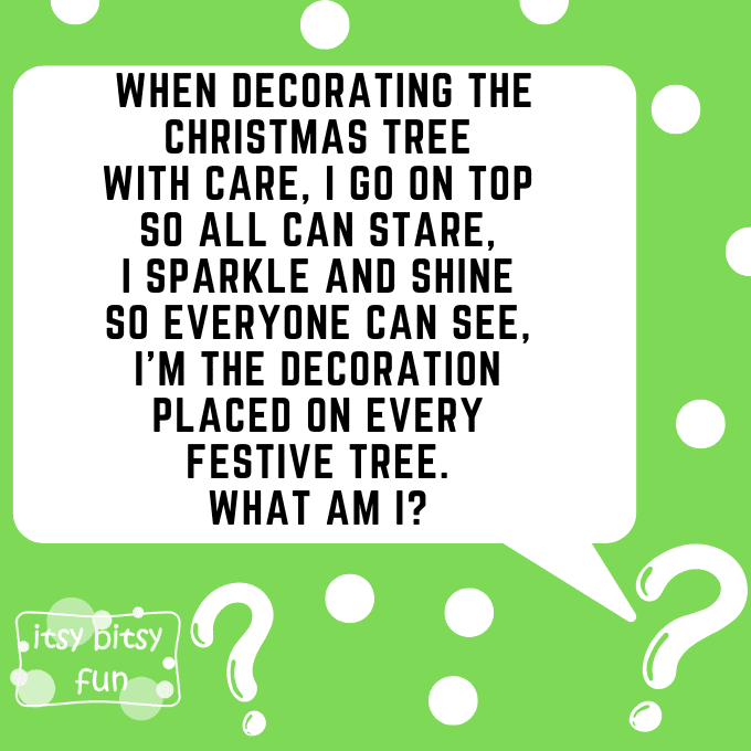 Christmas Riddles for Kids - Itsy Bitsy Fun