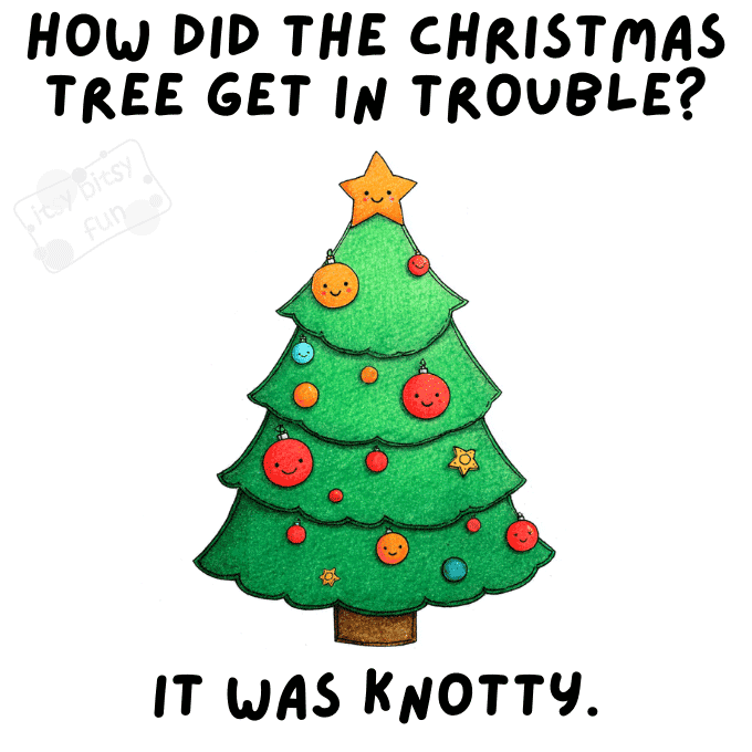 25+ Christmas Tree Puns and Jokes - Itsy Bitsy Fun