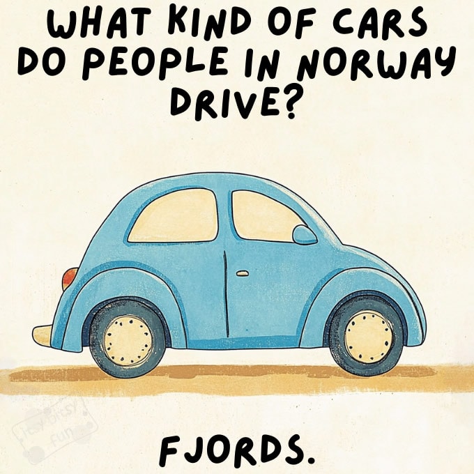 25+ Car Puns and Jokes for Kids - Itsy Bitsy Fun